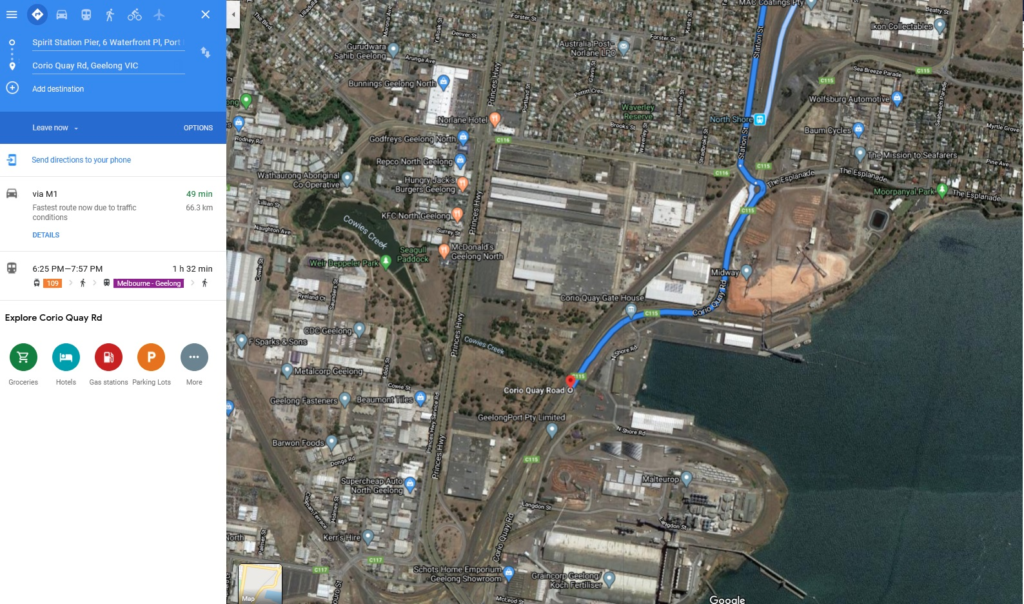 TT-Line to Geelong 2022 - Ferries of Tasmania