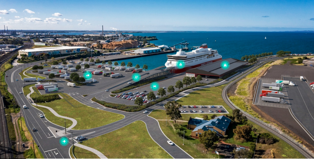 New Spirit terminals - Ferries of Tasmania